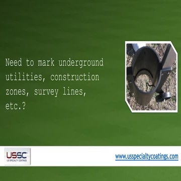 Utility marking paint | PPT