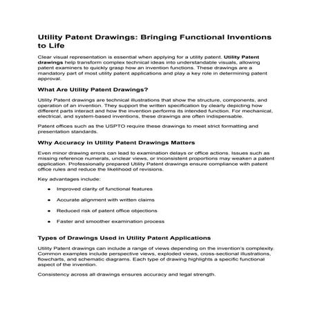 USPTO Requirements for Design Patent Drawings (2025) | InventionIP | PDF