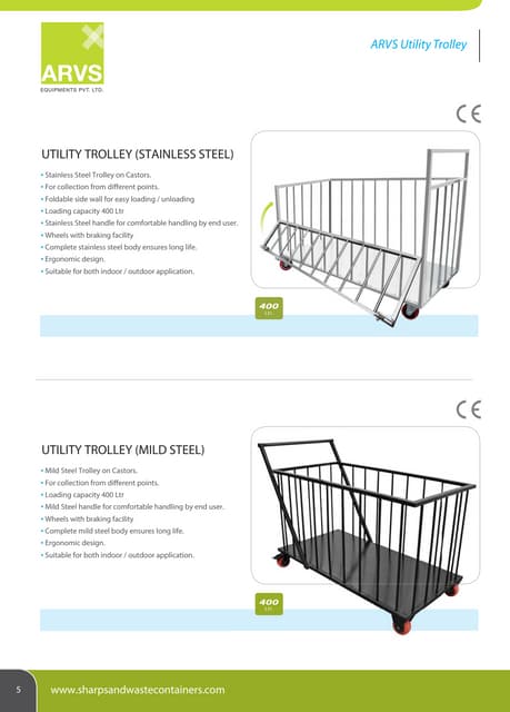 Round trolley and linen trolley | PDF
