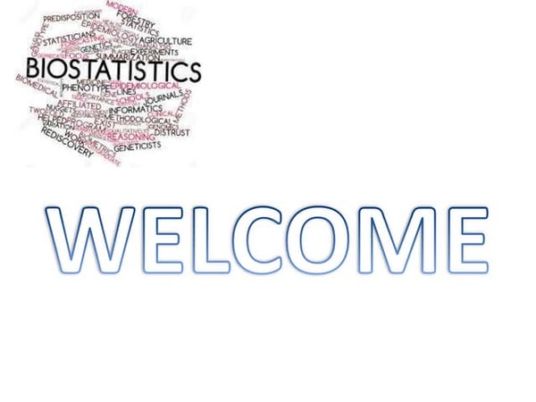 Introduction To Biostatistics Smg Pptx