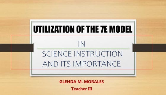 5 e model lesson plan | PPT