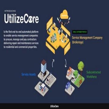 Utilizecore Pitch Deck | PPT