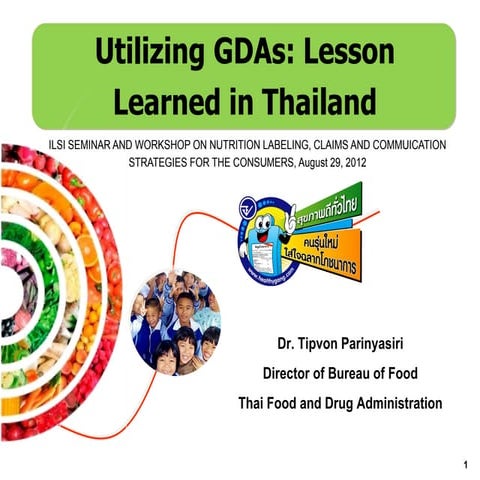Utilizing GDA - Lessons Learned in Thailand_2012 | PDF