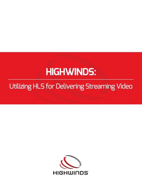 Hesp Vs Hls Vs Mpeg Dash Comparative Analysis Of Video Streaming Protocols Ppt