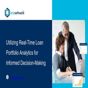 Utilizing Real-Time Loan Portfolio Analytics for Informed Decision ...