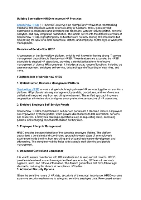 Strengthen Your Employee Experience with ServiceNow HRSD.pdf