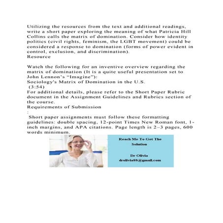 Utilizing the resources from the text and additional readings, write.docx