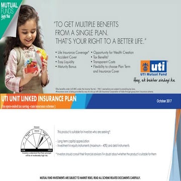 Uti ulip sep 2017 | PDF