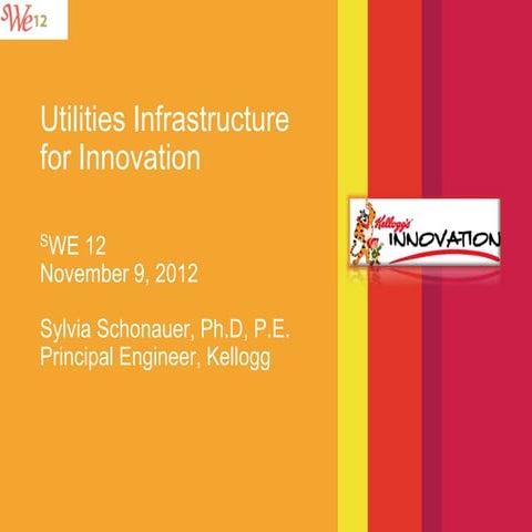 Utilities Infrastructure for Innovation | PPTX