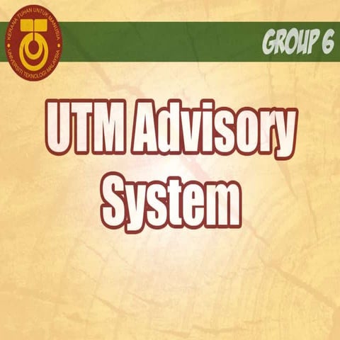 Utm Advisory Presentation | PPT