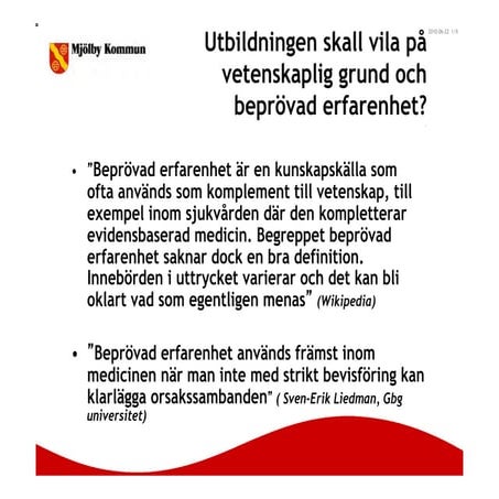 Utmaningar och möjligheter Mjölby kommun | PDF