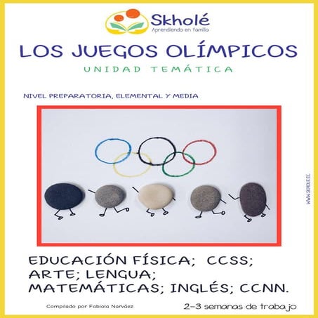 Unidad didáctica sobre los juegos olimpicos. | PDF