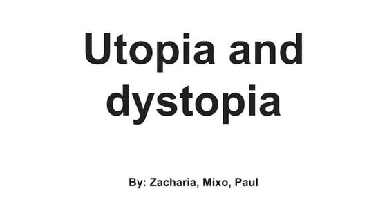 Digital utopia vs dystopia | PPTX