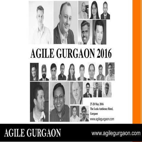 Agile Gurugram 2016 | Conference | Agile & Lean Movie Making | Utpal ...