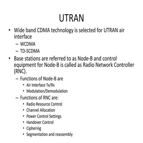 UTRAN.ppt