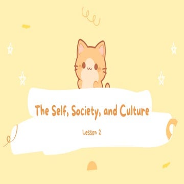 Understanding The Self: lesson 2 The Self Society and Culture .pdf