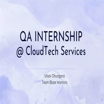 Utsav Dhungana QA Internship Presentation.pptx