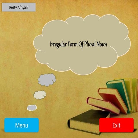 Irregular Form of Plural Noun | PPTX