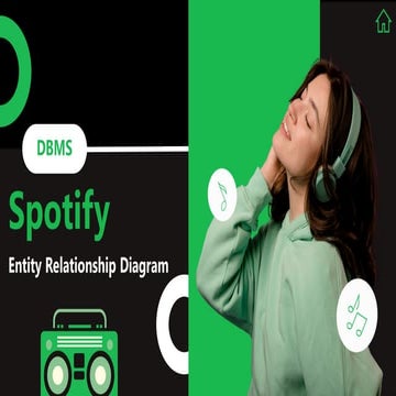 Entity Relational Diagram (ERD) - Spotify | PDF