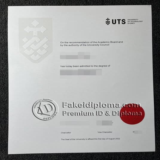 UTS degree | PDF