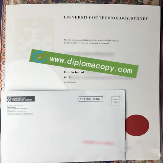 UTS diploma UTS transcript envelope | PDF