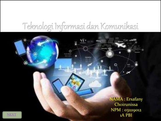 PowerPoint Teknologi Informasi dan Komunikasi | PPTX