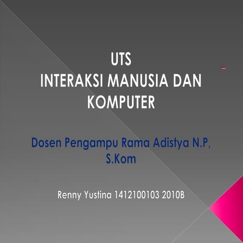 Uts imk renny_yustina_tif2010b_1412100103 | PPT