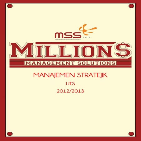 Uts manajemen stratejik (2012 2013) | PDF