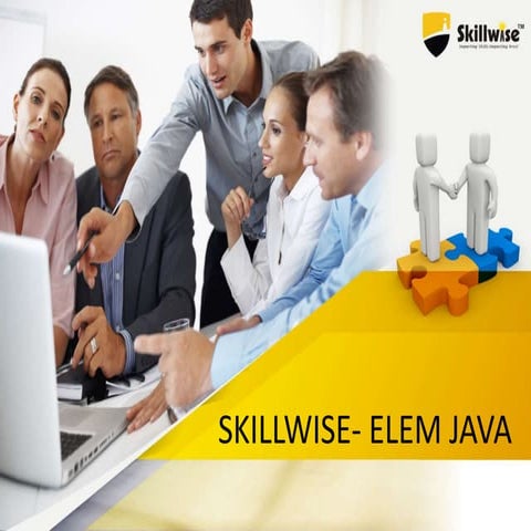Skillwise Elementary Java Programming Ppt 3782
