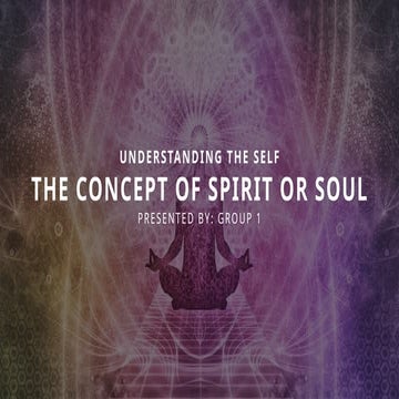 Understanding The Self report blablablab | PPTX