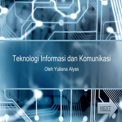 UTS Teknologi Informasi dan Komunikasi | PPTX