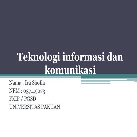 Uts tik | PPT