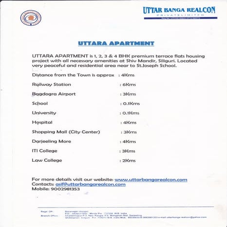 Uttara apartment | PDF