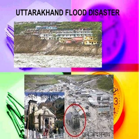 Uttarakhand disaster by Bajrang Yadav | PPT