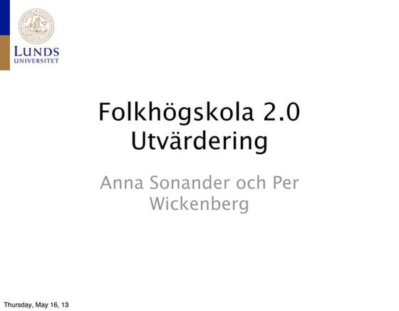 Ambassadörsträff #15 hvilan | PPT
