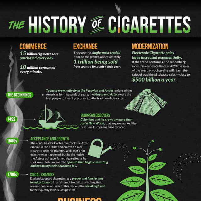 The History of Cigarettes | PDF