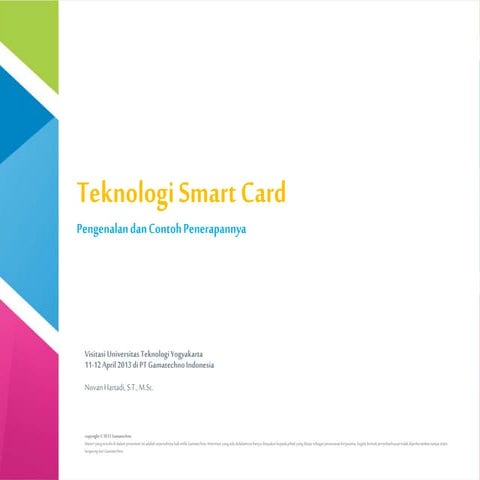 Pengenalan Teknologi Smart Card | PPT