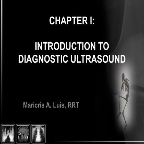 Introduction to Ultrasound (Diagnostic) pptx | PPTX