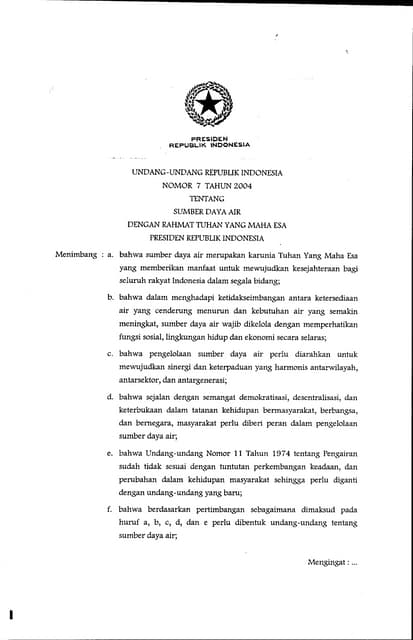Istilah bidang pengairan | PDF