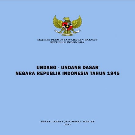 Uud nri tahun 1945 | PDF