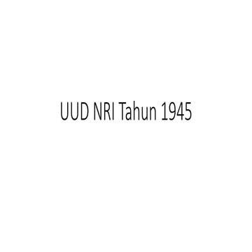 UUD Negara Republik Indonesia Tahun 1945.pptx