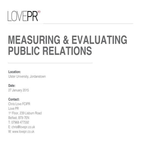 Measurement & Evaluation | PPT