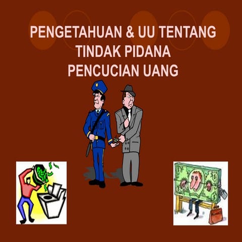 Undang-Undang Tindak Pidana Pencucian Uang NARKOBA.ppt