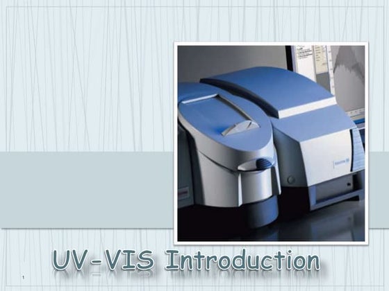 Calibration of uv visible spectrophotometer | PPTX | Chemistry | Science
