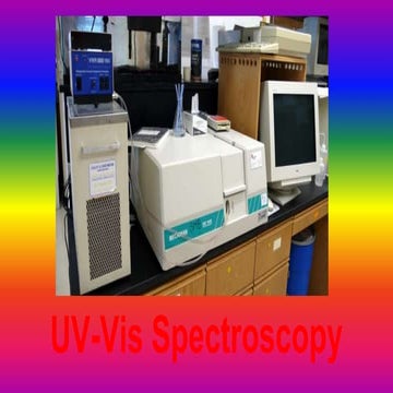 UV-Visible spectroscopy | PPT
