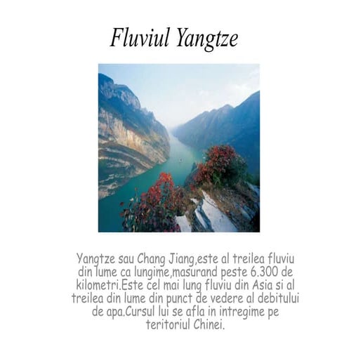 geografie.fluviu.pptx.Fluviul Yangtze sau Chang Jiang | PPTX