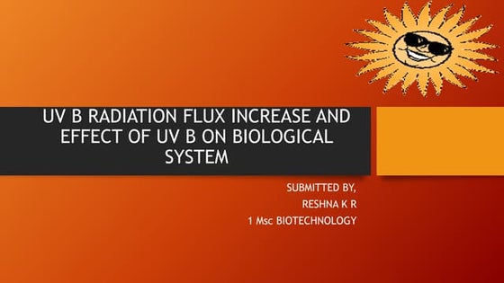 ULTRAVIOLET RADIATION THERAPY (UVR) | PDF