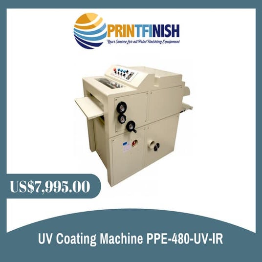 Buy UV Coating Machine PPE-480-UV-IR | PDF
