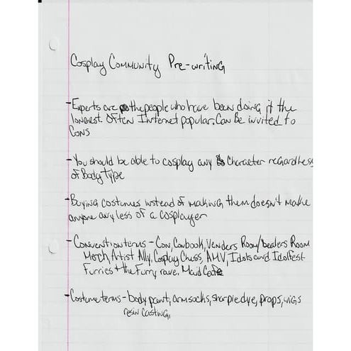 DCA Pre-Writing New Subject | PDF