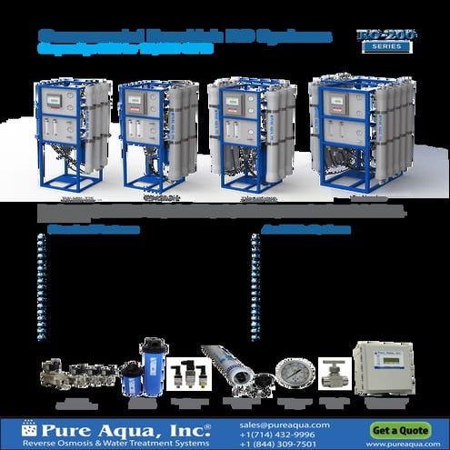 Commercial reverse osmosis RO systems | PDF